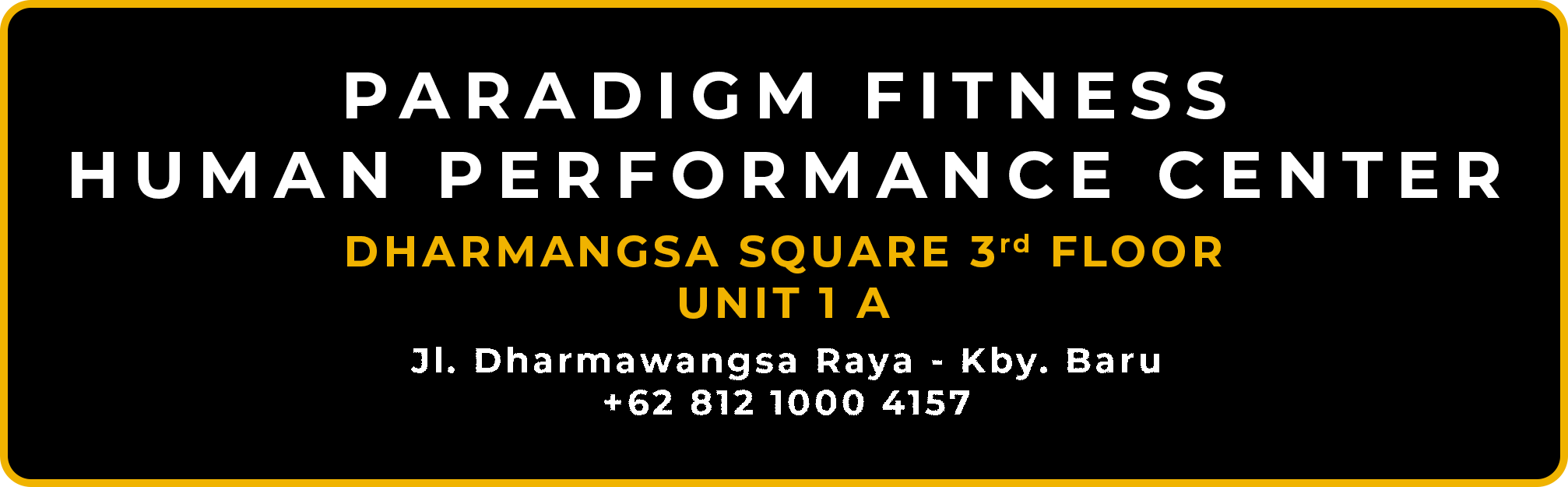 Paradigm Fitness